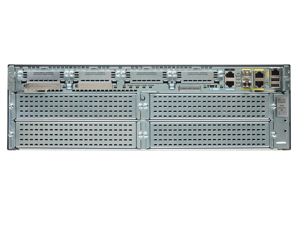 روتر شبکه Cisco Router 3945-k9 - مبتکر ارتباطات موج سوم (مبتکرشاپ)